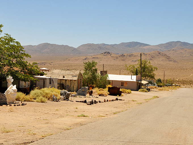 Houses that look like they're having a conversation with the mountains. "Nice weather we're having" has been the topic since 1874.