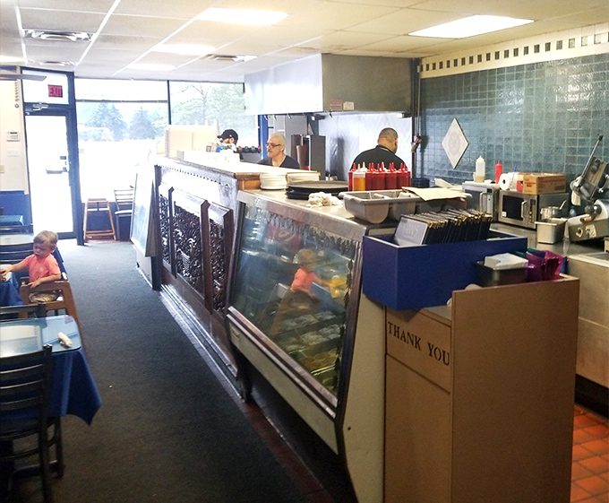 The counter where culinary dreams come true, staffed by folks who understand that Greek food isn't just a meal &ndash; it's a celebration.