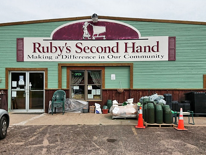 The final glimpse of Ruby's exterior reminds us that sometimes the best treasures are found in the most unassuming packages.