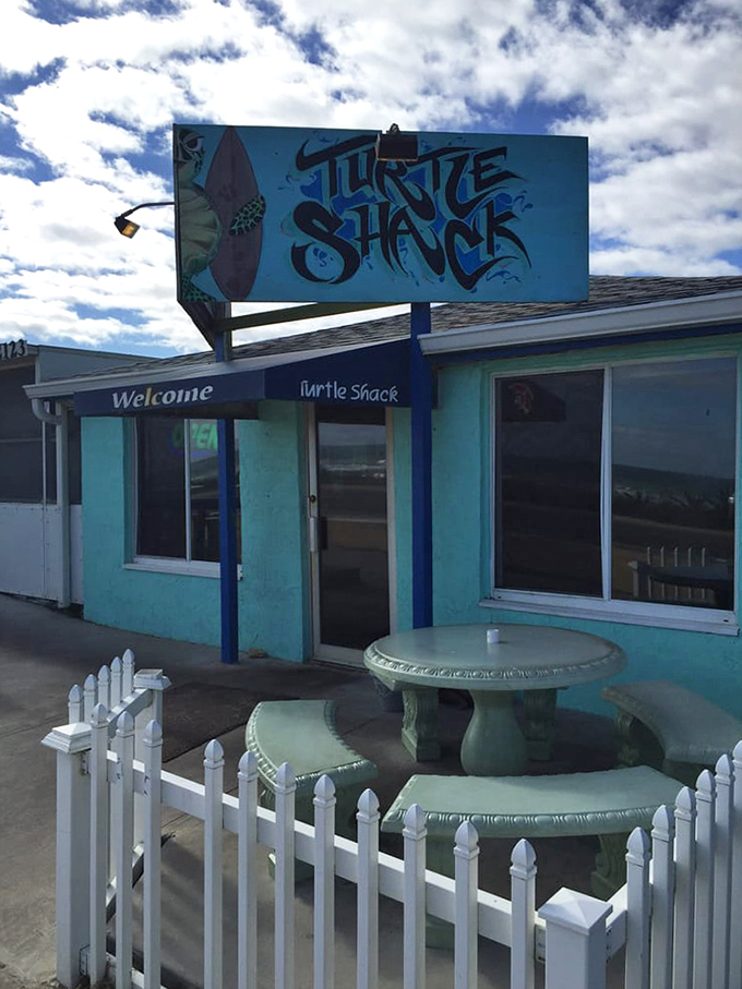 The roadside view that makes you hit the brakes and say, "That's the place!" A true Florida find that proves the best restaurants don't need neon lights.