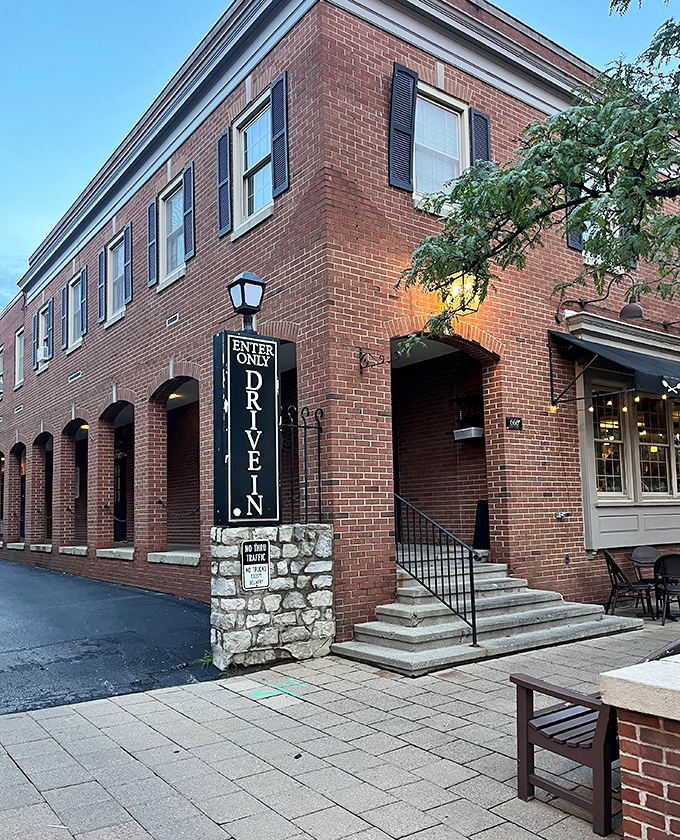 The "Drive In" entrance sign promises a journey worth taking, leading to culinary destinations that justify every mile traveled.