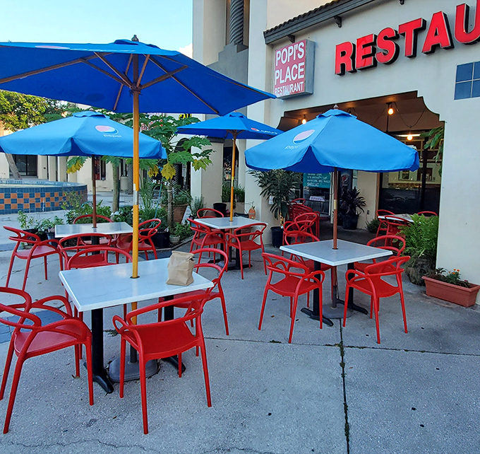 Outdoor seating that captures Florida's breezy charm&mdash;where breakfast with sunshine is the ultimate power move to start your day.