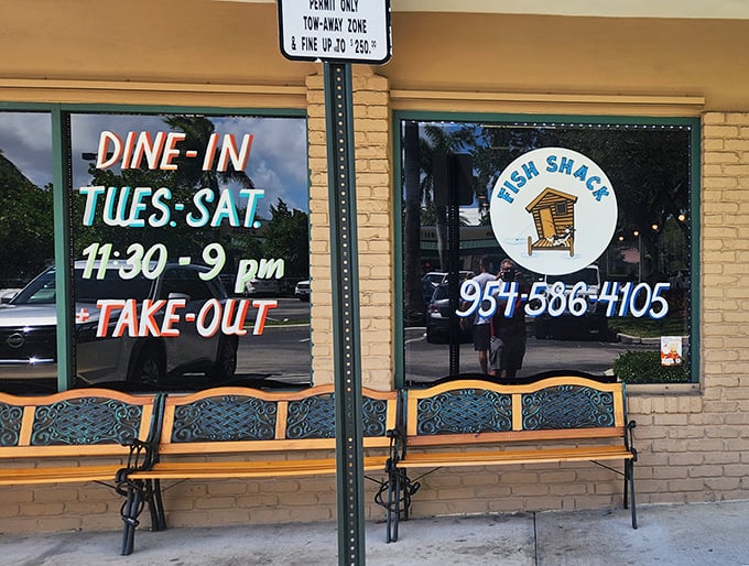 Those benches outside have supported many a food coma recovery session &ndash; worth every delicious minute.