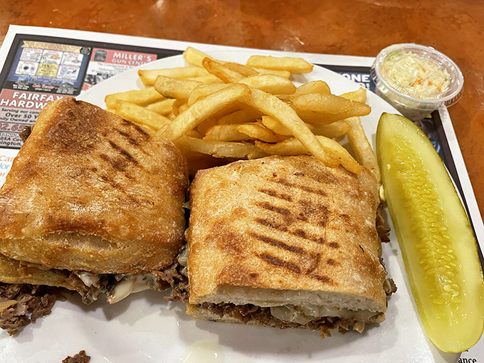 The humble panini proves that anything pressed between two slices of grilled bread becomes exponentially more delicious. Simple math, really.