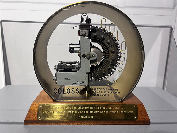 A slice of Colossus, the room-sized computer that helped crack Nazi codes and change history forever.