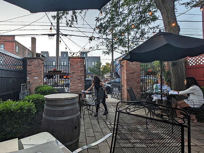 Patio dining that turns Tremont into a little slice of European charm. Al fresco with a Midwest twist. 