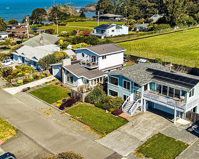 In Trinidad, even the most modest homes come with million-dollar views &ndash; a democratic approach to coastal living that feels increasingly rare in California.