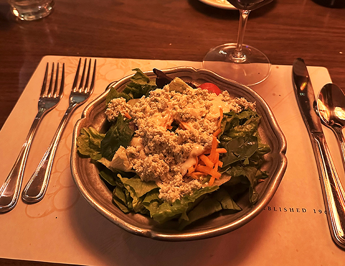 A salad that knows its role&mdash;fresh, crisp, and thoughtfully composed. The opening act that respects your appetite for what follows.