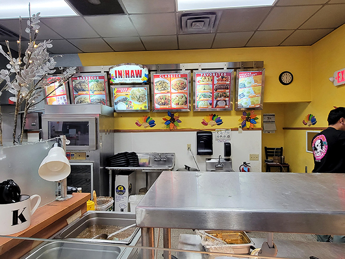 Behind every great meal is a kitchen where magic happens. This serving counter is where dreams are plated and hunger is transformed into happiness.