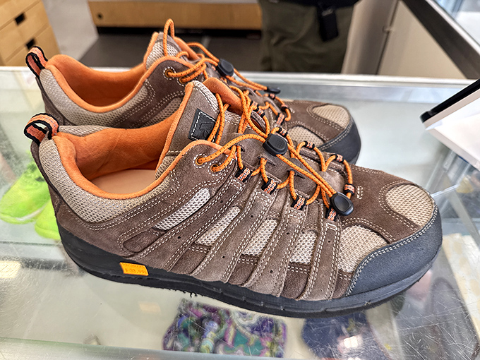 These hiking shoes have stories to tell&mdash;mountains conquered, trails blazed&mdash;and they're ready for your next adventure at a fraction of retail price.