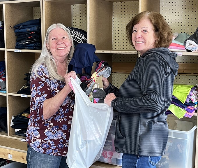 The thrill of the find! These shoppers know that perfect moment when you discover exactly what you didn't know you needed until right now.