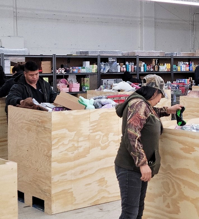 The diverse community of treasure seekers, united by the universal language of bargain hunting and the thrill of unexpected finds.