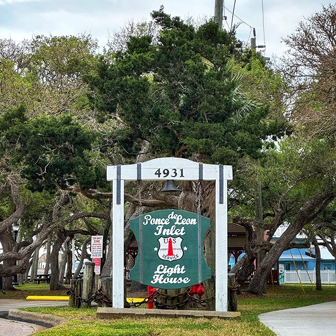 The sign says it all&mdash;you've arrived at a National Historic Landmark that's been guiding visitors and vessels alike for generations.