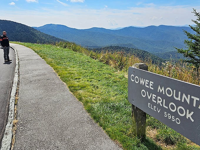 The humble sign that marks the spot where memories are made. Simple wooden markers have announced nature's grandeur for generations.