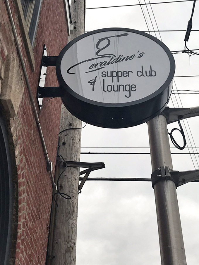 The simple, elegant sign outside promises an experience that's anything but ordinary&mdash;a supper club that truly understands what "supper" should be.