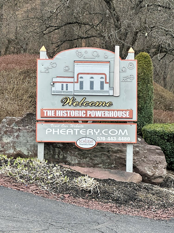 The sign that promises history and delivers flavor. Like finding a treasure map where X marks the spot for your next favorite meal.