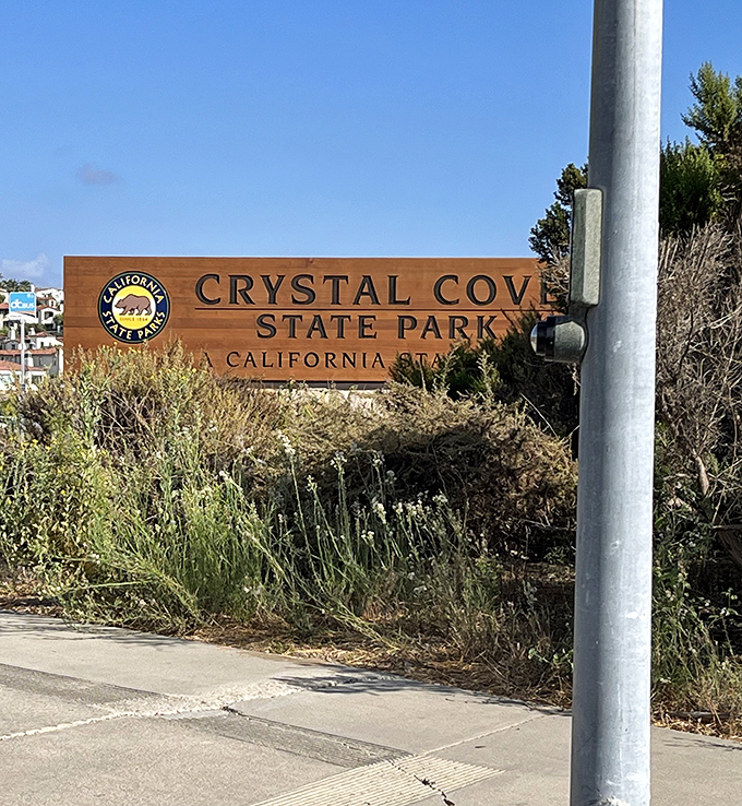 The sign that signals your stress levels are about to drop dramatically. California's bear logo never looked more inviting.