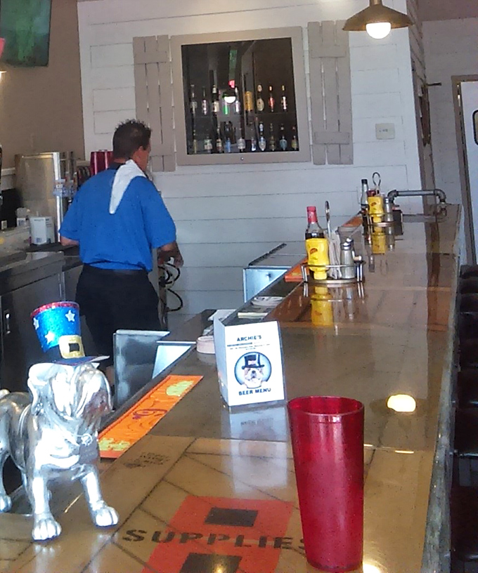 Staff working behind the counter might not have British accents, but they deliver authentic hospitality with every plate.