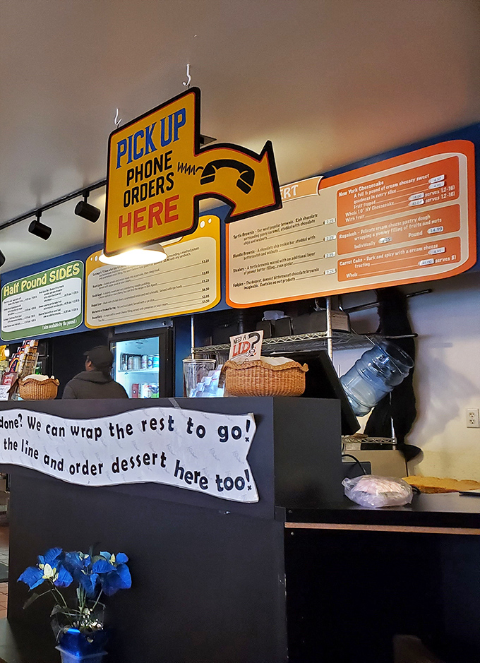 The sidewalk seating &ndash; where you can enjoy your towering sandwich creation while participating in the timeless sport of people-watching.