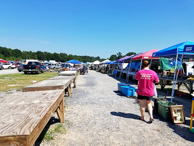 Blue skies and bargain hunting&mdash;the perfect Georgia Saturday! Each tent and table represents a small business with big dreams and unique offerings.