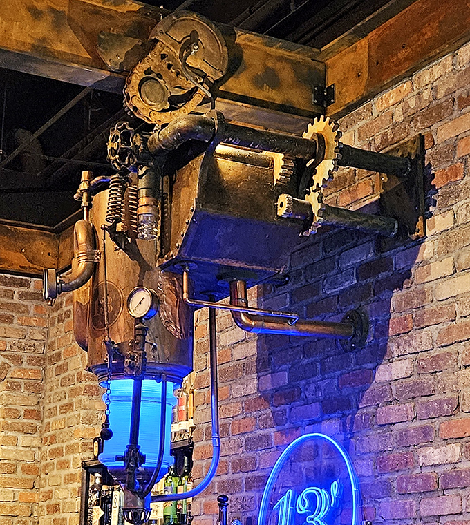 Steampunk meets spirits at this corner of the bar&mdash;where Victorian industrial aesthetics make ordering a Manhattan feel like time travel.