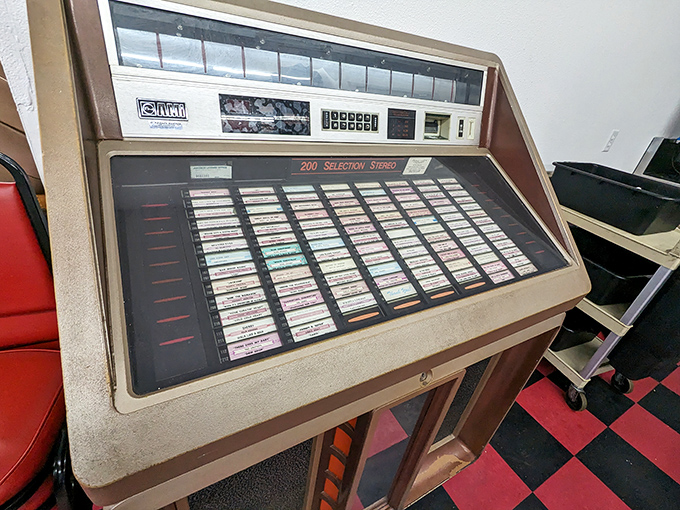 That vintage jukebox isn't just decoration&mdash;it's a time machine waiting to soundtrack your meal with hits from when songs had actual melodies.
