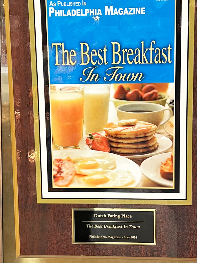 Not just a boast, but a promise delivered daily. When Philadelphia Magazine crowns you breakfast royalty, you've earned it.