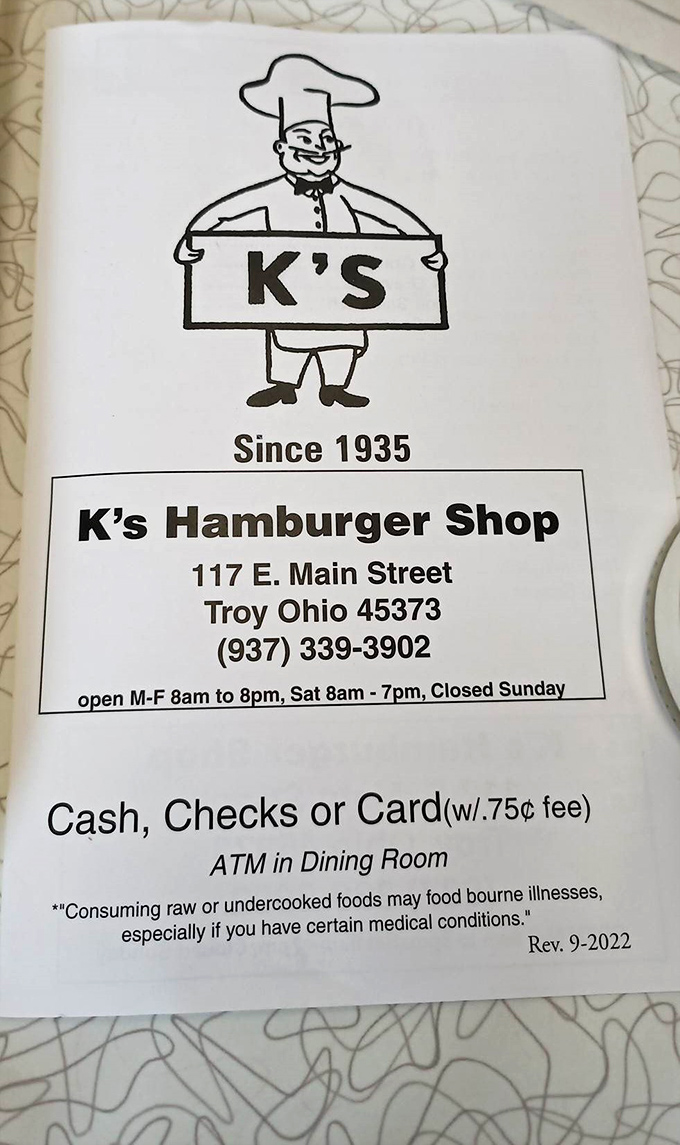 Operating since 1935&mdash;when a burger cost a nickel and conversations weren't interrupted by smartphone notifications. Some traditions are worth preserving.