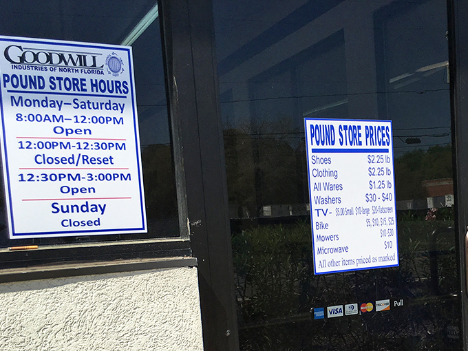 The rulebook for serious bargain hunters. These store hours and pricing guidelines are committed to memory by the true thrifting professionals.