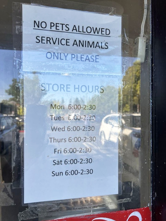 Early bird hours for early bird customers. When your day starts at 6 AM with a fresh donut, everything afterward is just details.