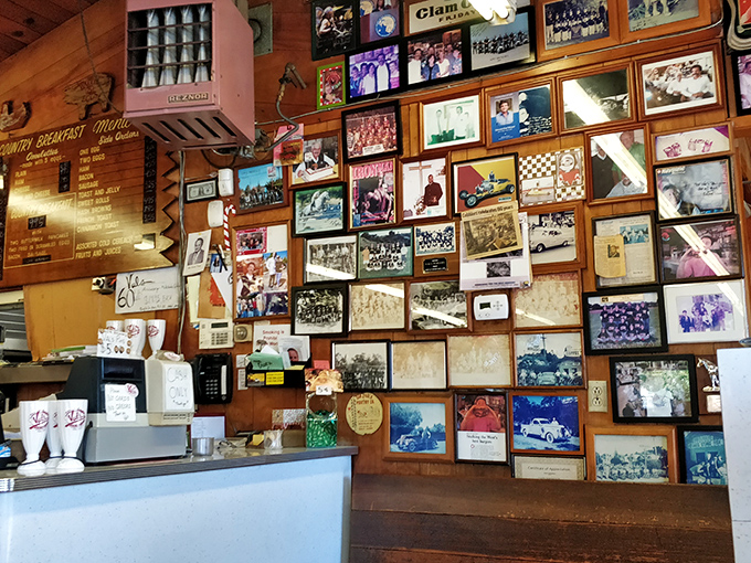 That wall of memories proves this place has been making people happy longer than most of us have been alive.