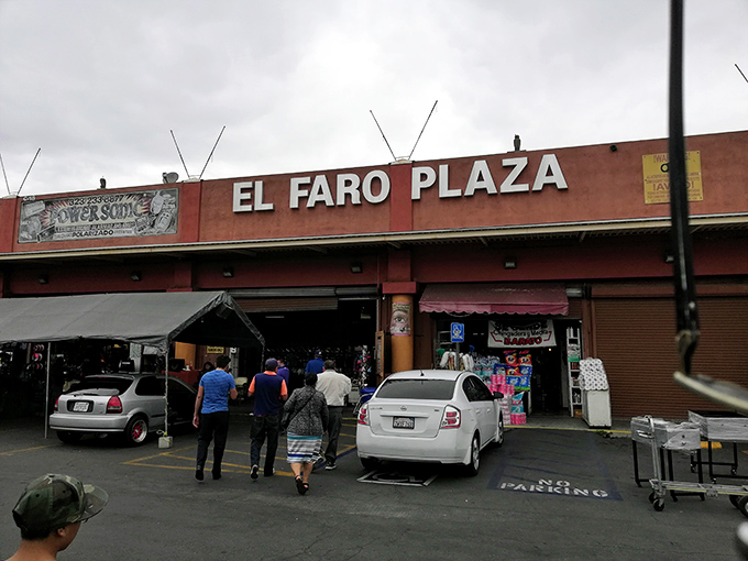 The gateway to retail adventure. Shoppers drawn like moths to a flame, each with their own treasure hunt about to begin.