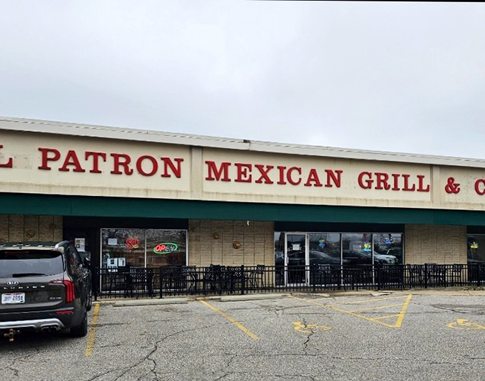 Even on cloudy days, El Patron's storefront promises sunshine in the form of perfectly seasoned meats and hand-crafted margaritas.