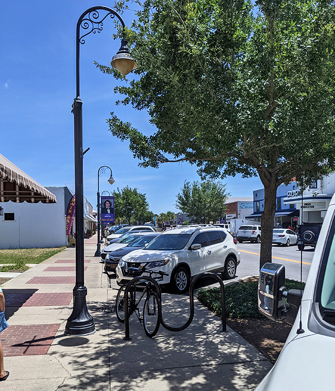 Main Street shopping that supports local businesses instead of making billionaire shareholders even richer than before.