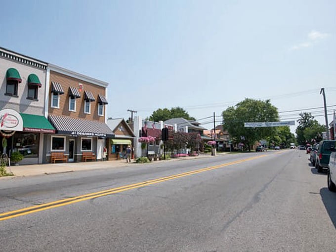 Main Street stretches before you like a buffet of small-town charm, each storefront offering a different flavor of Middlebury's unique character.
