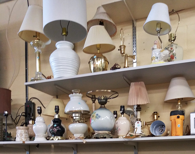 Lamp lovers, take note! These ceramic, glass, and brass beauties could illuminate your reading nook or bedside table with vintage charm. 