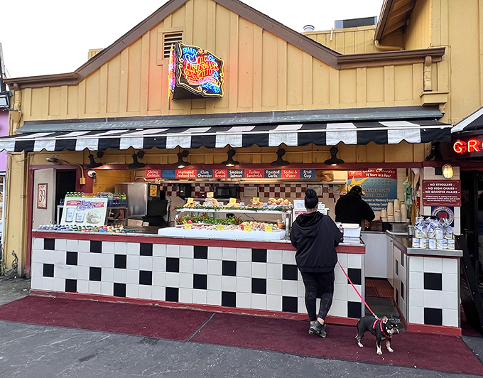 Even the to-go counter looks like it belongs in a seaside painting&mdash;the kind that makes you hungry just walking past.