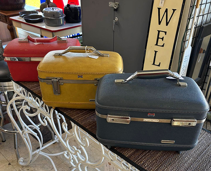Vintage luggage that's seen more of the world than most of us&mdash;these sturdy beauties make modern suitcases look like flimsy imposters.