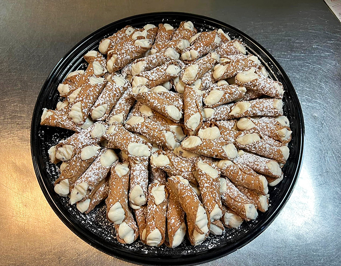 These cannoli aren't just desserts&mdash;they're edible exclamation points at the end of a meal, crispy shells filled with sweet, creamy punctuation.