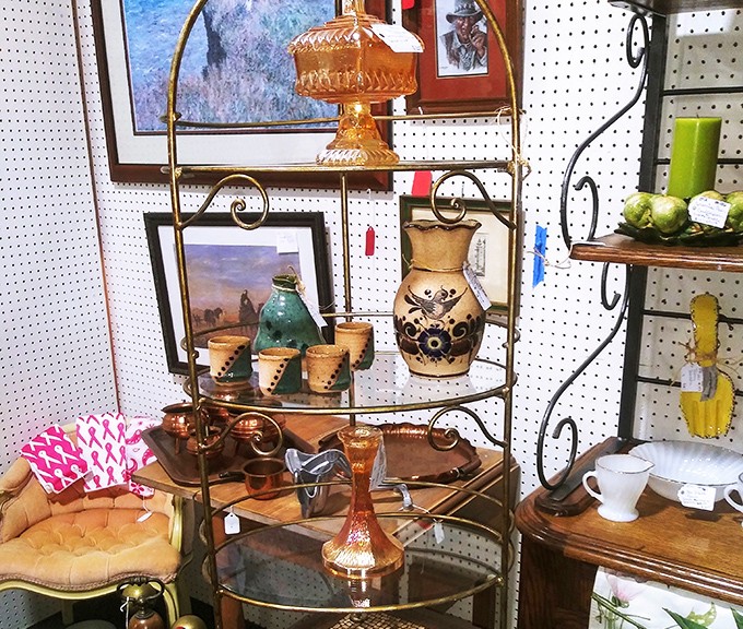 Delicate teacups and ornate vases proving that afternoon elegance once ruled over our hurried modern lives.