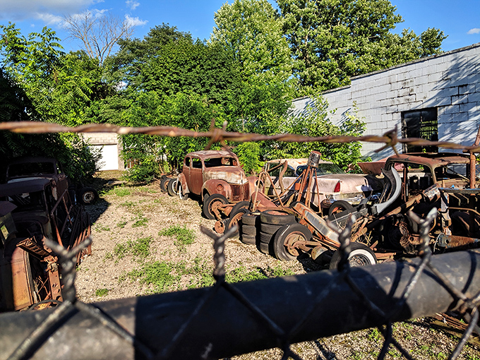 Every small town has its collection of mechanical relics – the automotive equivalent of that drawer in your kitchen filled with mysterious keys.