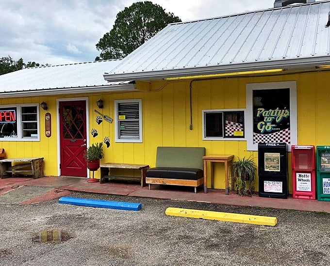 A cozy spot to wait that makes you feel like you're visiting old friends.