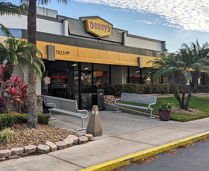 The entrance says "come as you are" &ndash; whether that's post-Disney exhaustion or pre-coffee morning zombie, all are welcome here.