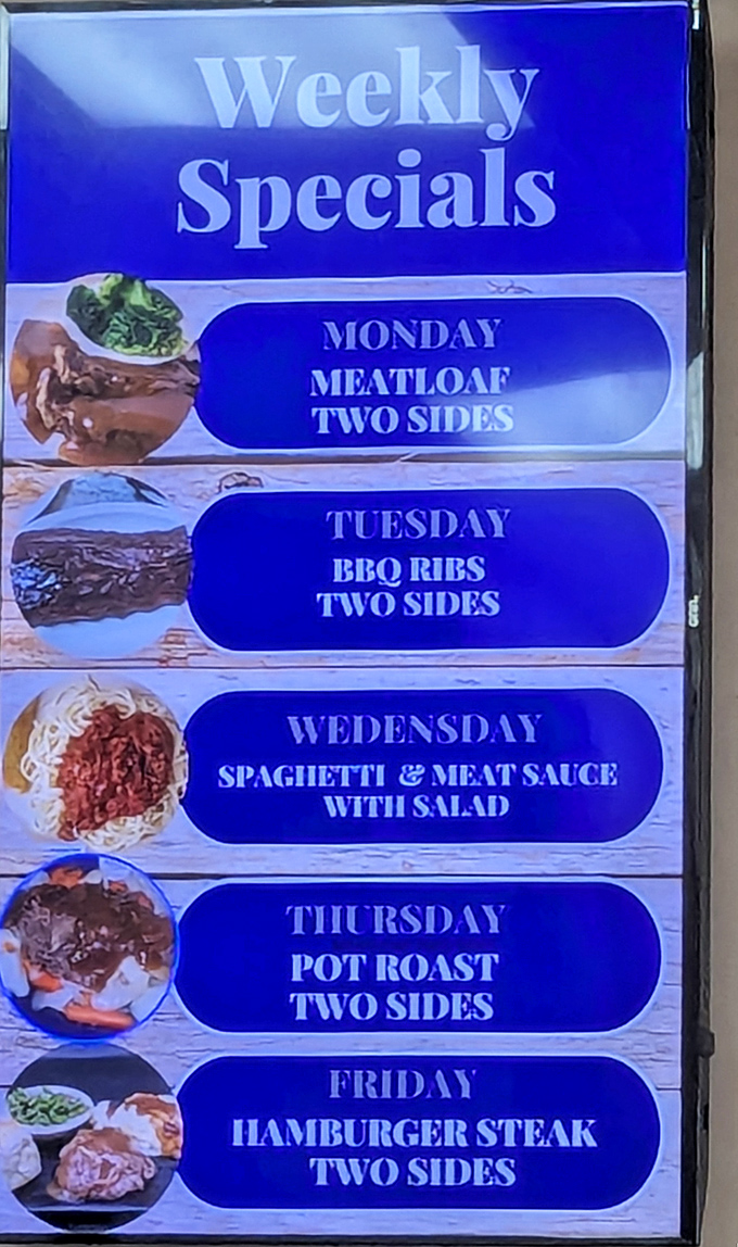 The weekly specials board reads like a calendar of comfort&mdash;each day bringing a different reason to postpone that diet you've been considering.