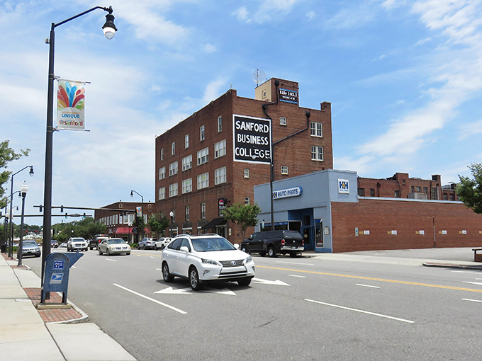 Sanford's Main Street has that lived-in comfort of a favorite sweater - familiar and perfectly reliable.