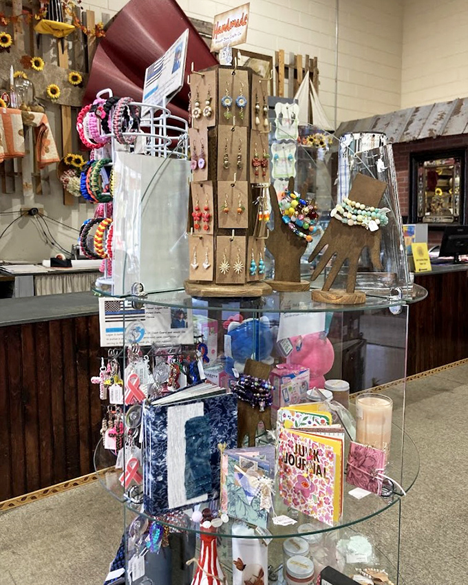 Handcrafted jewelry and accessories await their forever homes. These aren't just decorations&mdash;they're conversation starters with stories woven into every bead.