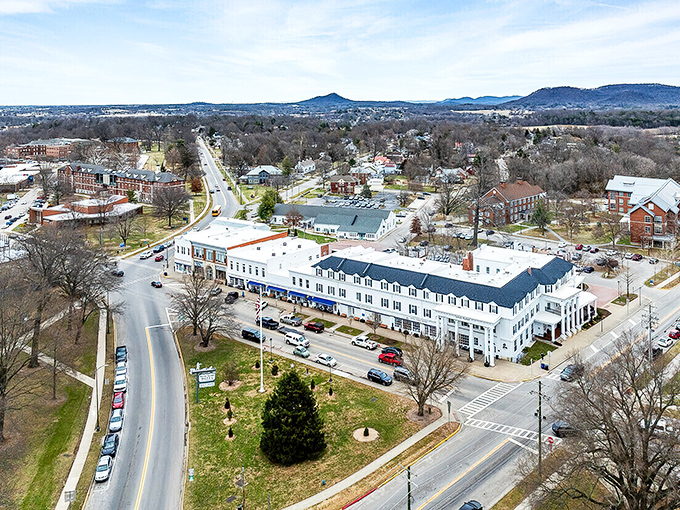 From above, Berea reveals itself as a perfect blend of town and country. Close enough to everything you need, far enough from everything you don't.