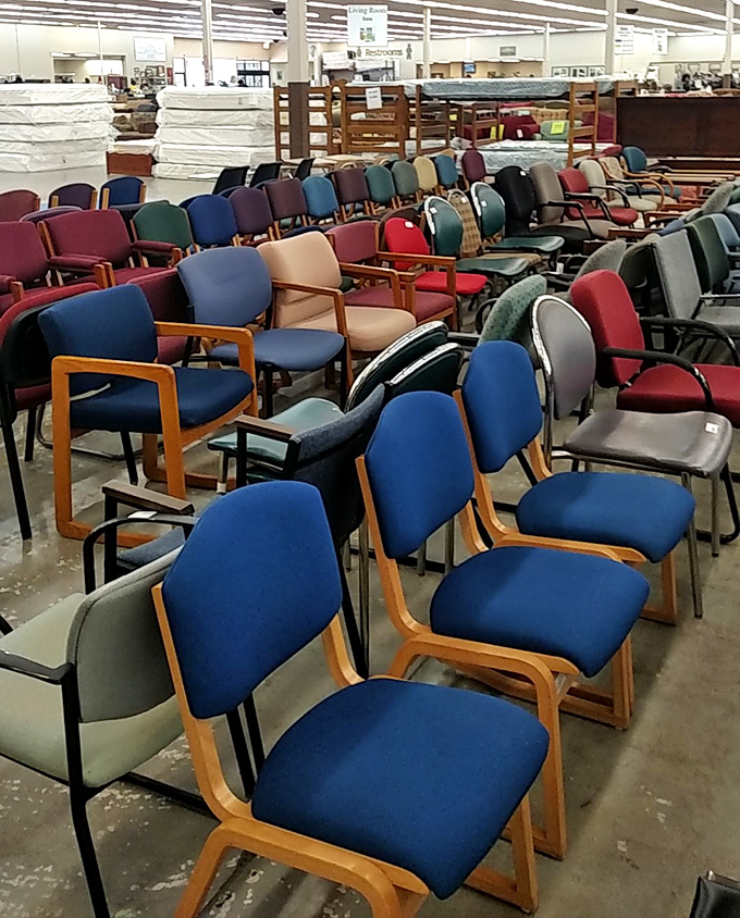 The chair convention &ndash; where every seat has a story and your perfect reading companion is just waiting to be discovered.