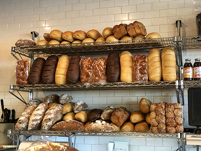 Bread heaven exists, and it's right here on these shelves. From challah to rye, each loaf promises sandwich perfection.