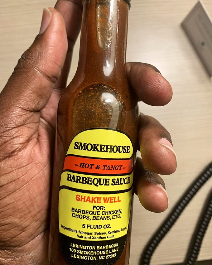 Liquid gold in a bottle. This sauce isn't trying to mask the meat's flavor&mdash;it's there to celebrate it with a tangy high-five.